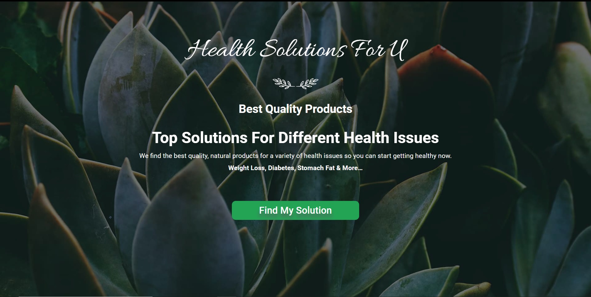 Best Health Products | Health Solutions For U | Fitness Solutions